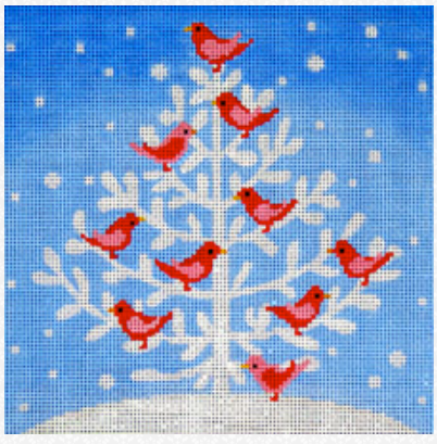 Snowbird Tree - Stitchen Time